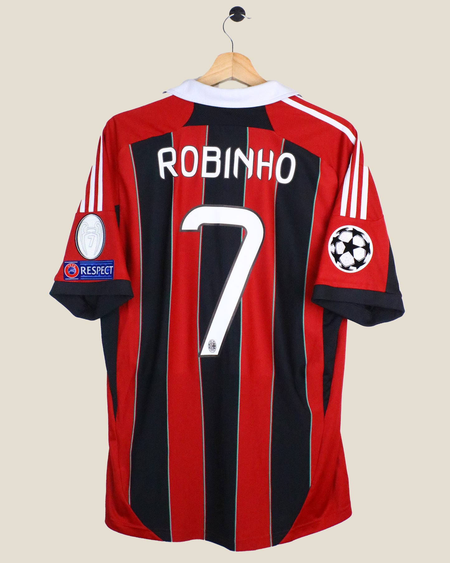 AC MILAN 2012/13 ROBINHO #7 UCL HOME (L) ADIDAS – Kick Off Vintage