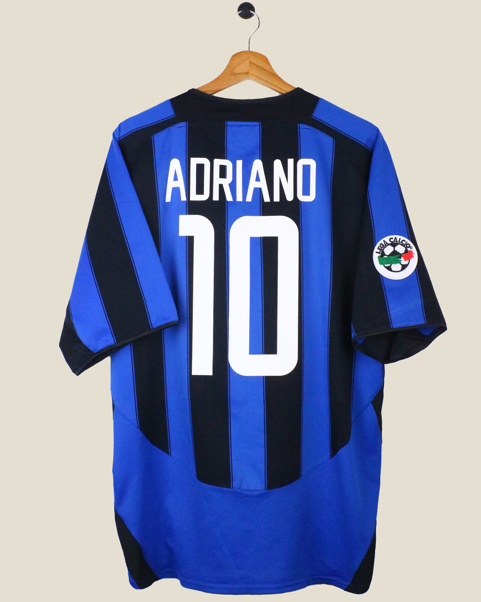 INTER MILAN 2003/04 ADRIANO #10 HOME (XL) NIKE – Kick Off Vintage
