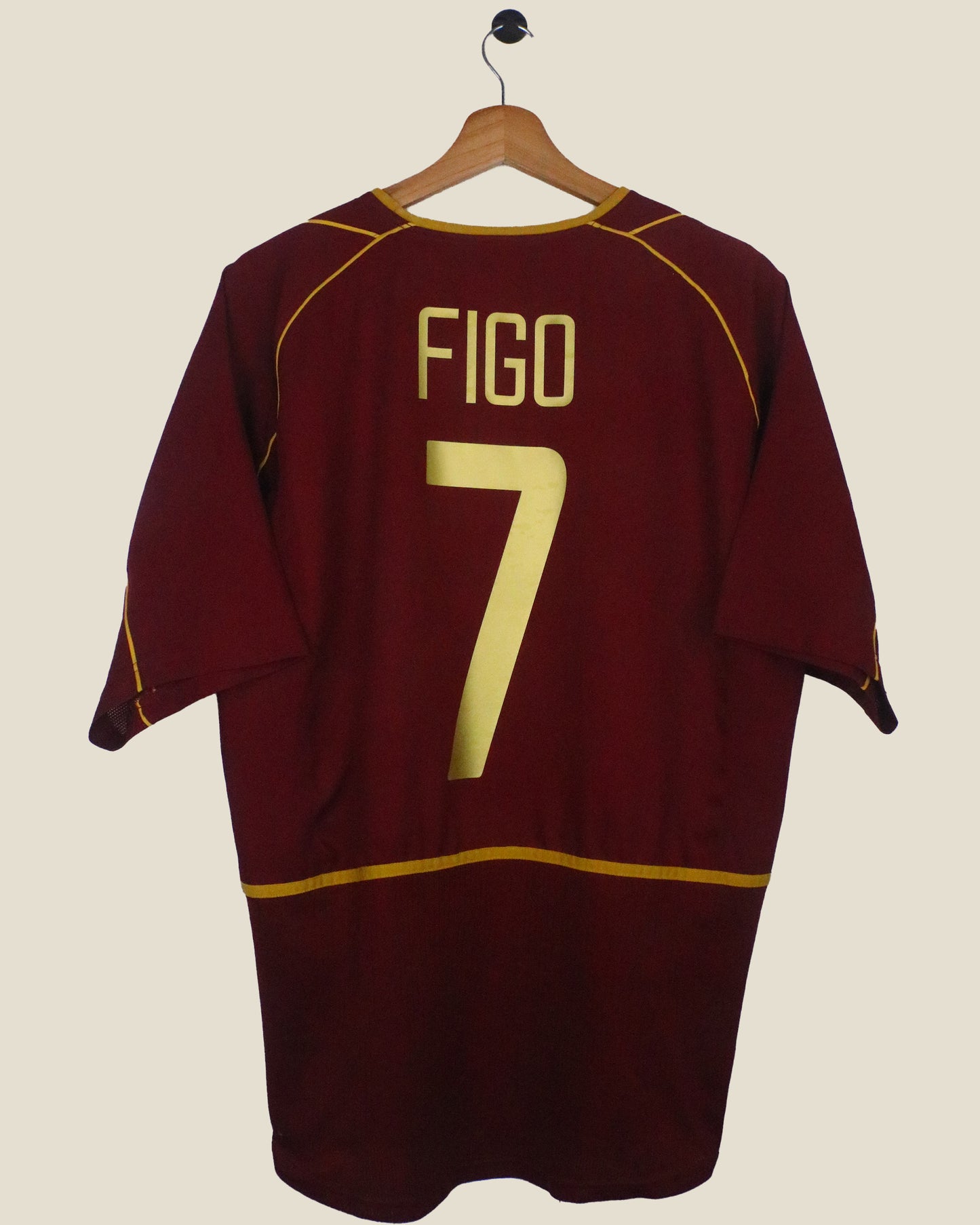 PORTUGAL 2002 FIGO #7 HOME (L) NIKE – Kick Off Vintage